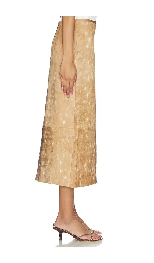 ST. AGNI Pencil Skirt - Brown