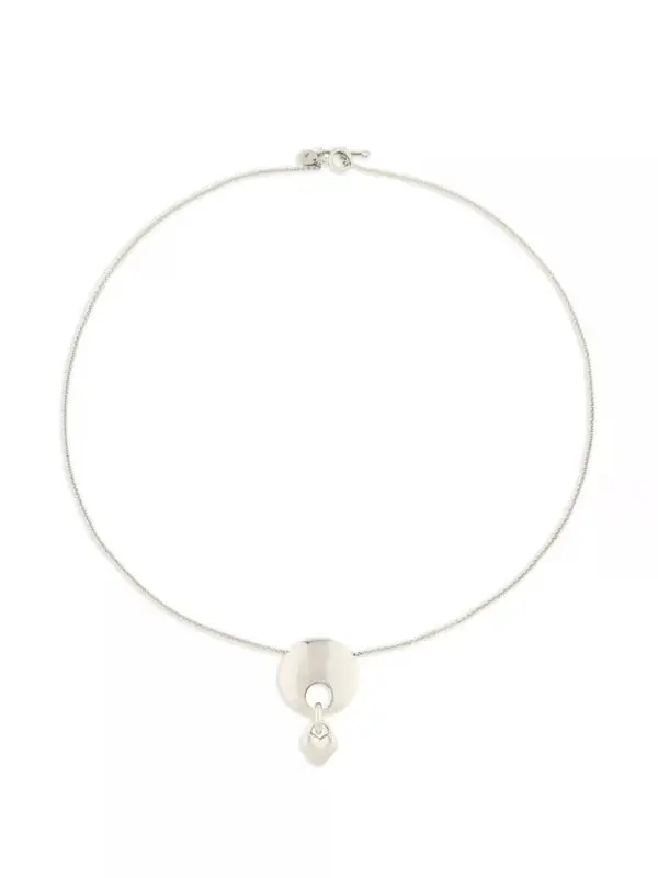 PHILIPPE AUDIBERT Garlow Heart Pendant Necklace - Silver