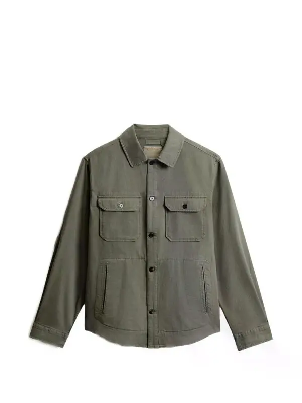 Woolrich Garment-dyed Shirt Jacket