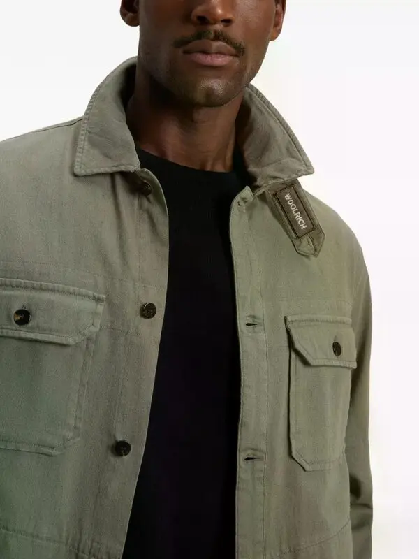 Woolrich Garment-dyed Shirt Jacket