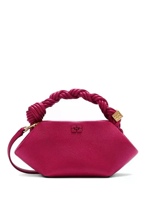 GANNI Mini Bou Tote Bag - Red