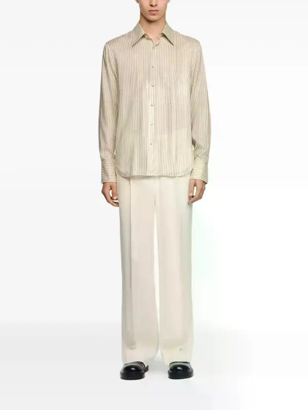 Sandro Striped Loose-fit Shirt