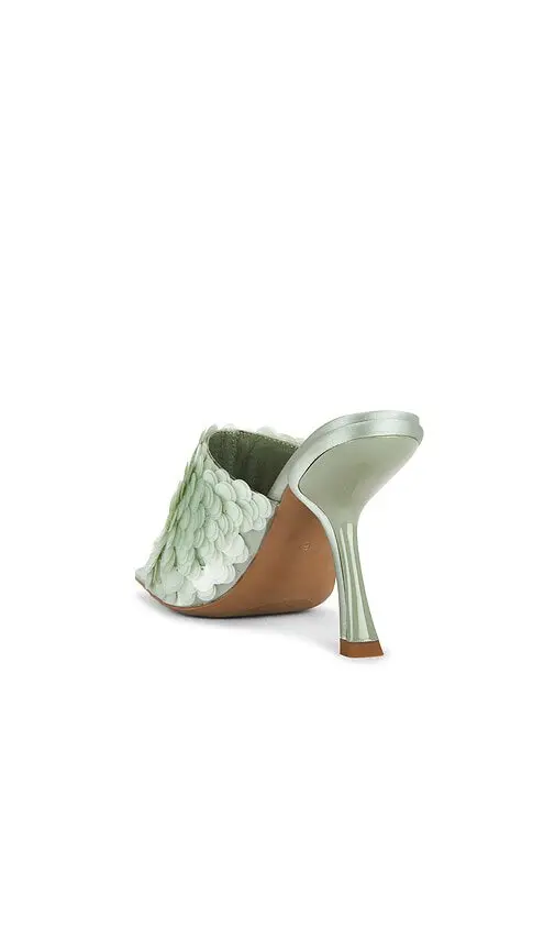 Jeffrey Campbell Bailar Sequin Embellished Stiletto Sandals - Mint