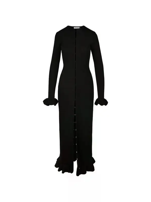 IOANA CIOLACU Daffodil Ruffled-trim Maxi Dress