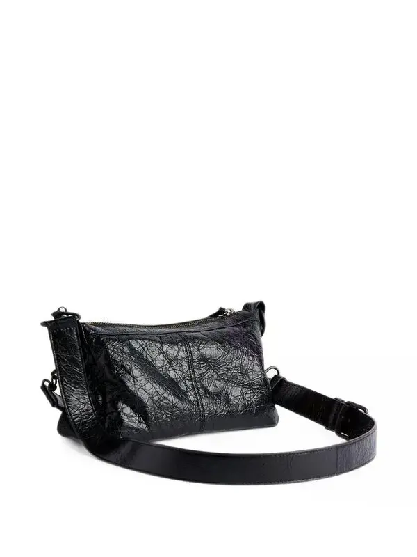 Balenciaga Mini Leather Shoulder Bag - Black