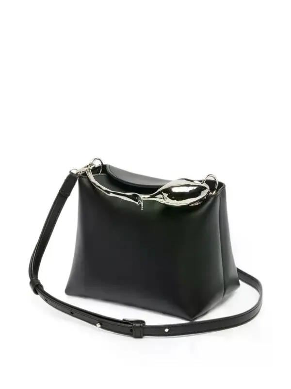Erdem Mini Bloom Flower-handle Tote Bag - Black
