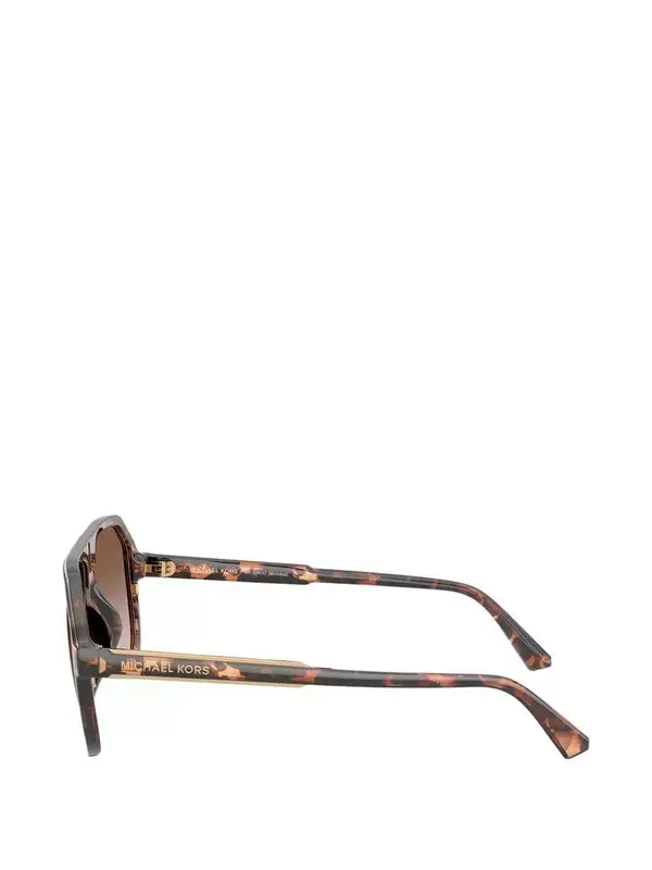 Michael Kors Tortoiseshell Pilot Frame Sunglasses
