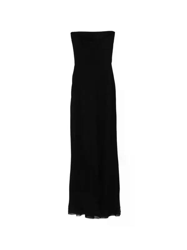 Prada Strapless Maxi Dress