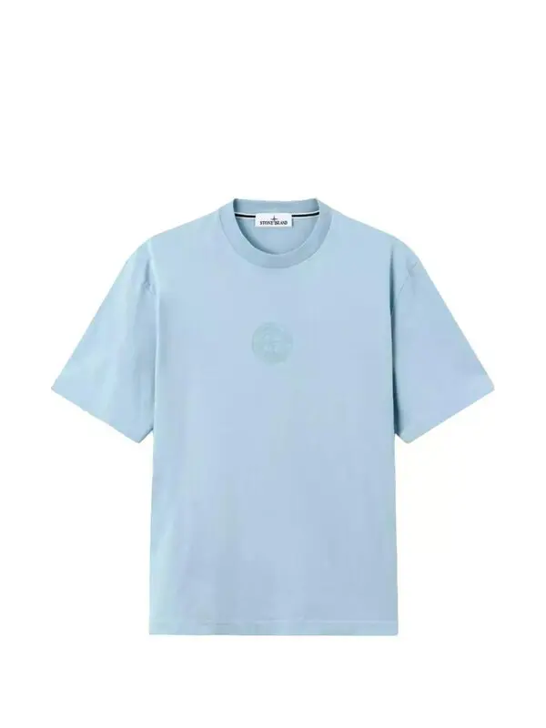 Stone Island Logo-print T-shirt - Blue