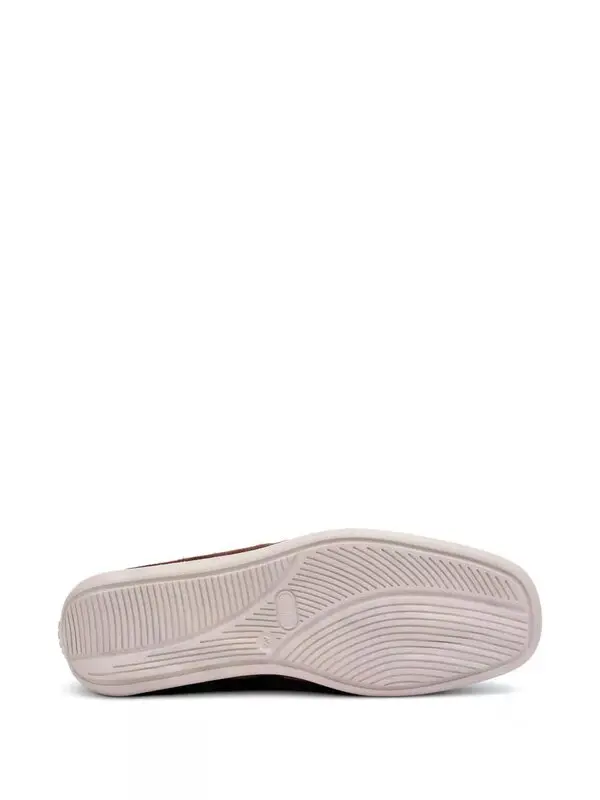 FRAU Suede Square-toe Loafers
