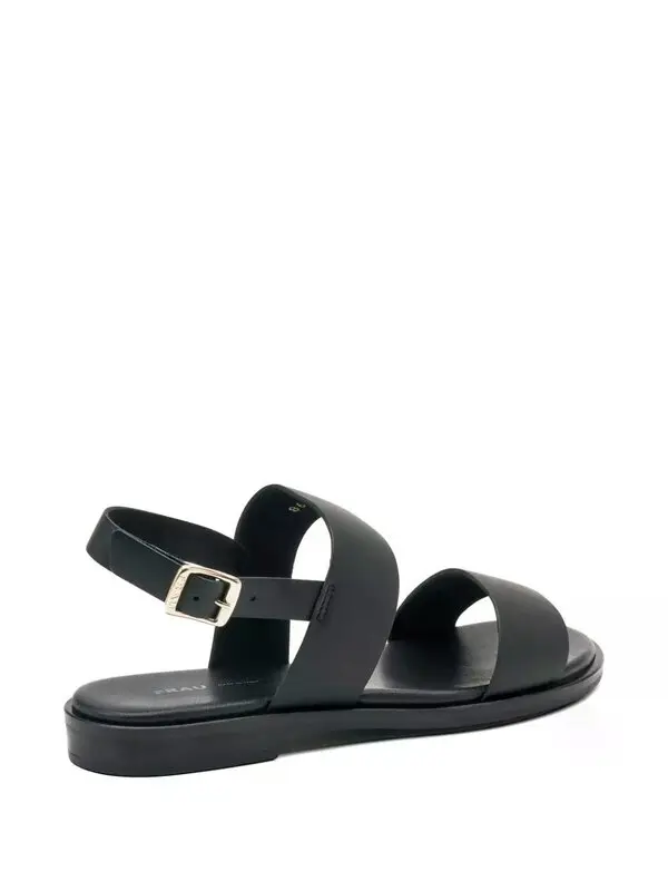 FRAU Double-strap Slingback Sandals - Black