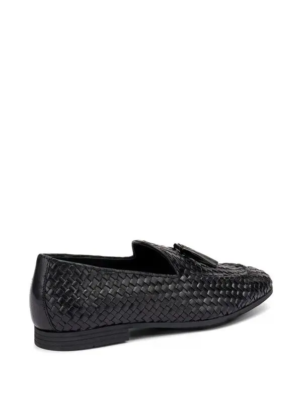 FRAU Woven Tassel Loafers