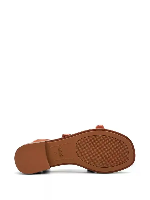 FRAU Suede Multi-strap Sandals - Pink