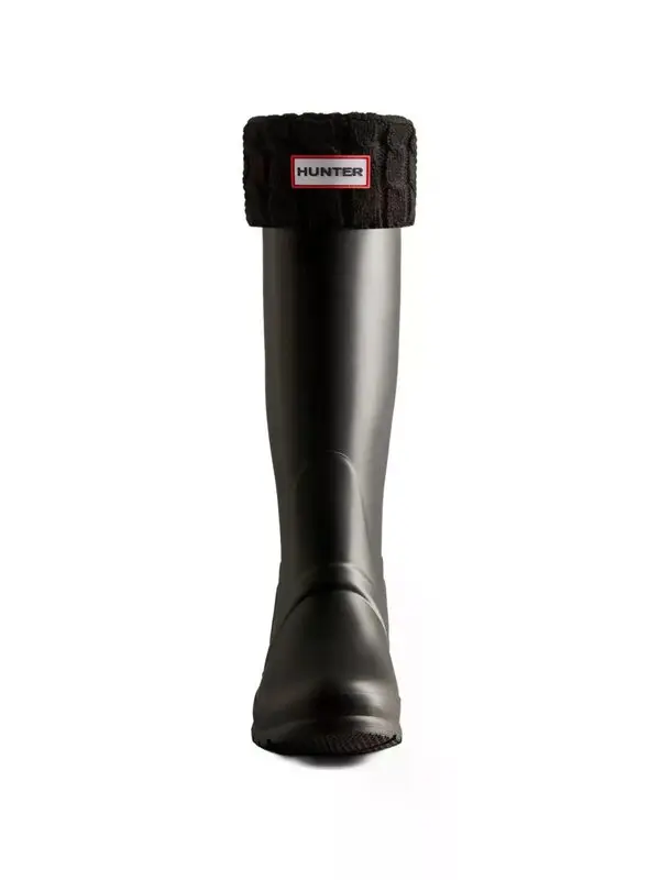 Hunter Cable-knit Cuff Socks