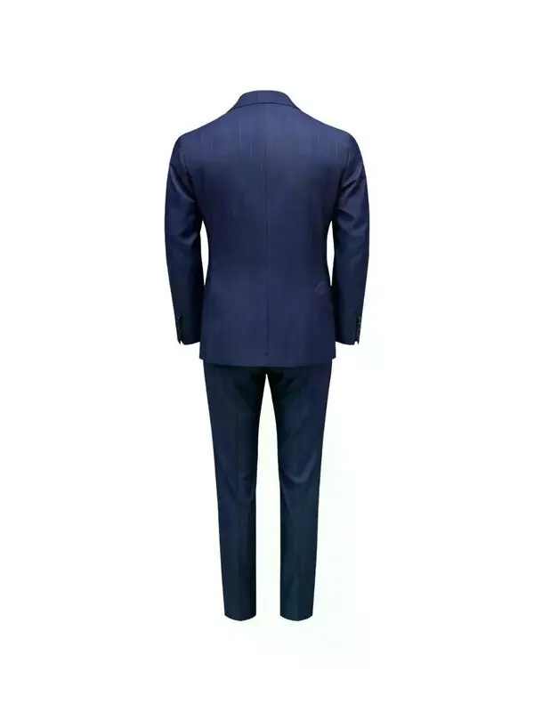 FRANZESE COLLECTION Beckham Pinstriped Double-breasted Suit