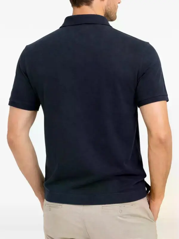 FRANZESE COLLECTION Gossip Ribbed-trim Polo Shirt
