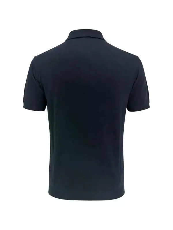 FRANZESE COLLECTION Gossip Ribbed-trim Polo Shirt