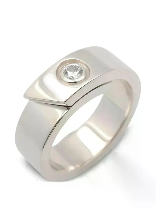 Cartier 18k White Gold Diamond Ring