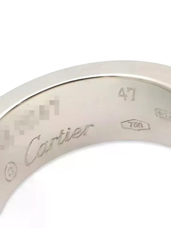 Cartier 18k White Gold Diamond Ring