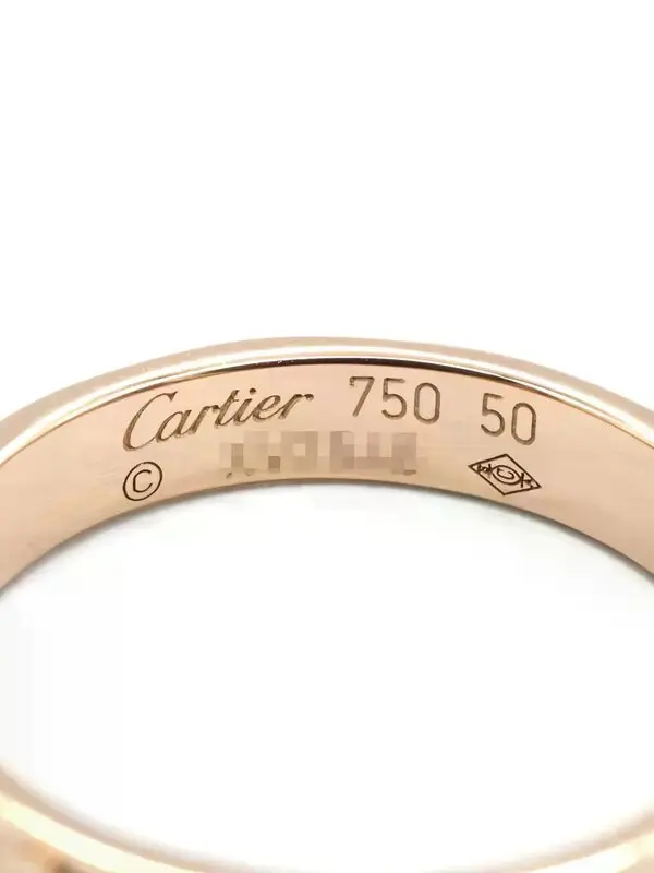 Cartier 18k Rose Gold Love Ring - Pink