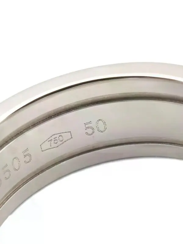 Cartier 18k White Gold C2 Ring