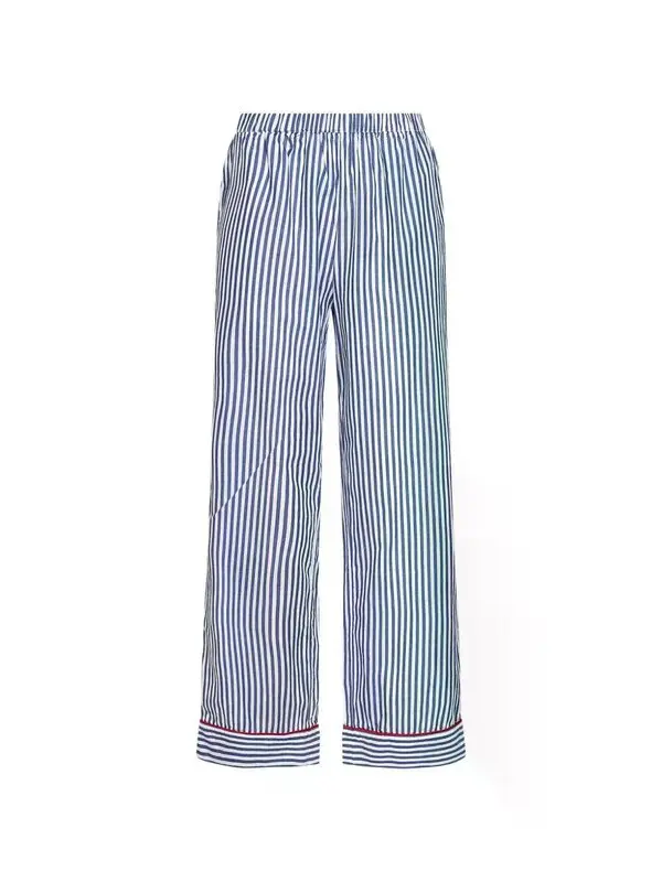 MC2 SAINT BARTH Striped Straight Trousers