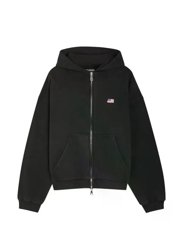 COLE BUXTON Logo-patch Zip-up Hoodie