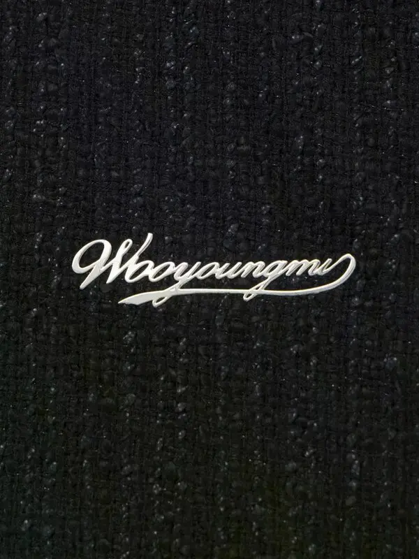 WOOYOUNGMI Logo Plaque Zip-up Jacket