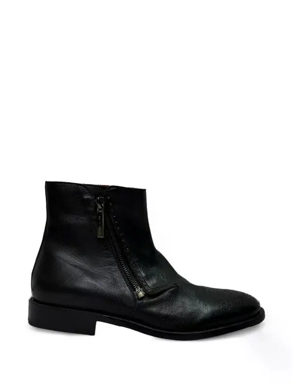 Etro Brogue Detail Ankle Boots