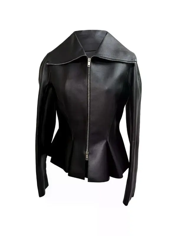 Givenchy Peplum Leather Jacket