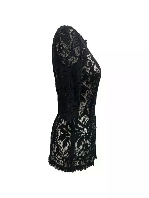 Dolce & Gabbana Lace Blouse - Black