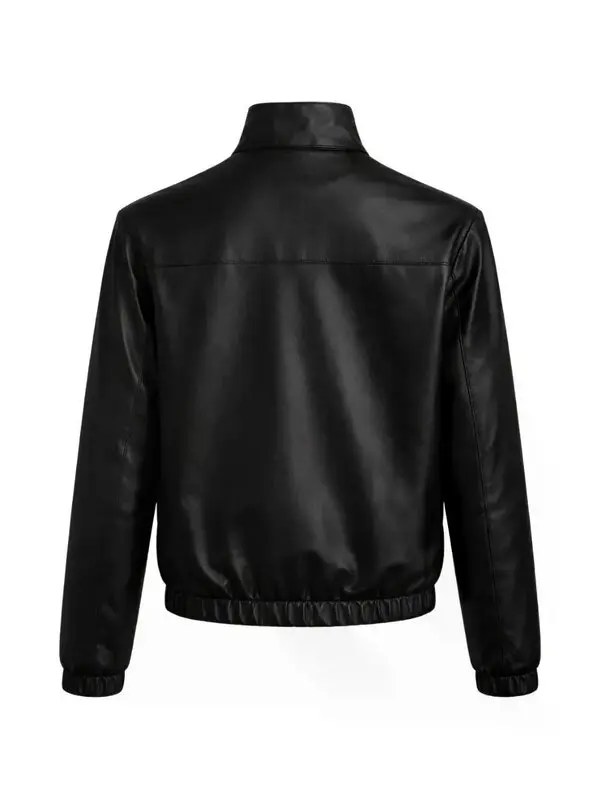FRANZESE COLLECTION Reversible Bomber Jacket - Black