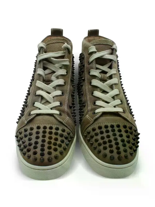 CHRISTIAN LOUBOUTIN Louis Spikes High-top Sneakers