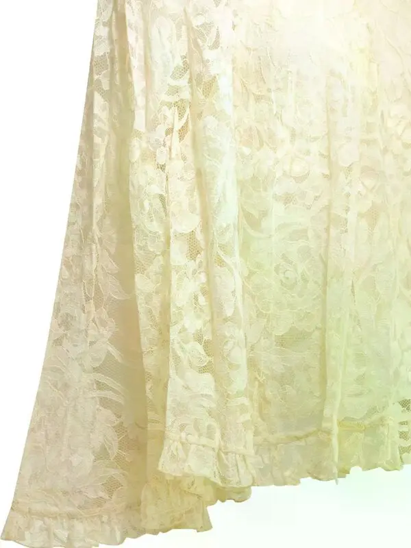 Zimmermann Carousel Ruffled Lace Blouse - Neutrals