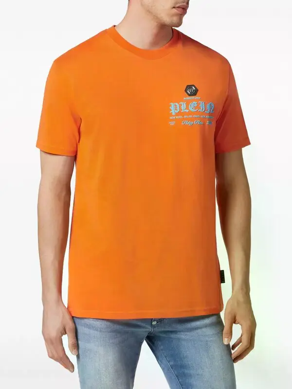 Philipp Plein Logo-print Cottont-shirt