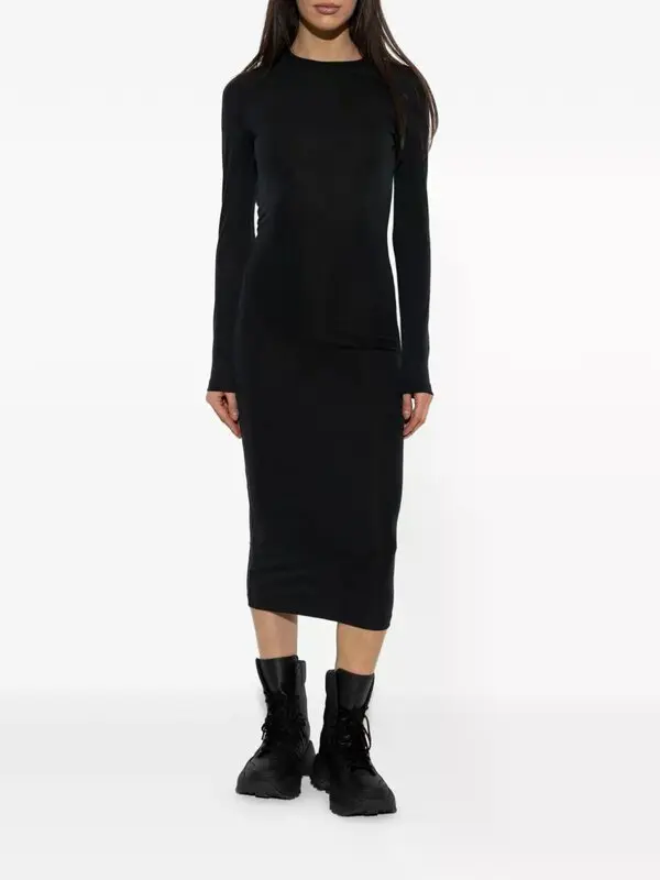 Fear Of God Long-sleeve Fine Knit Dress - Black