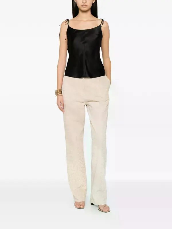 Tove Paloma Tie-strap Top - Black