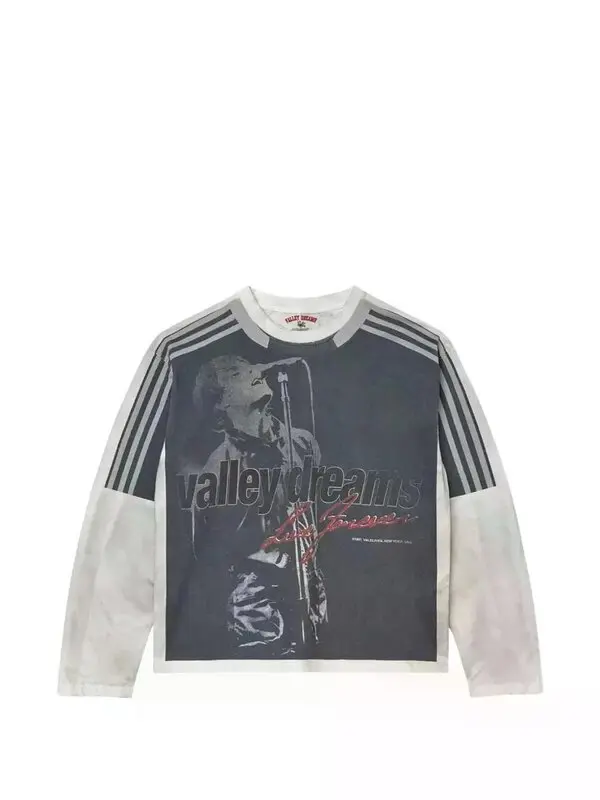 VALE FOREVER Forever Encore Graphic-print Long-sleeve T-shirt - Black