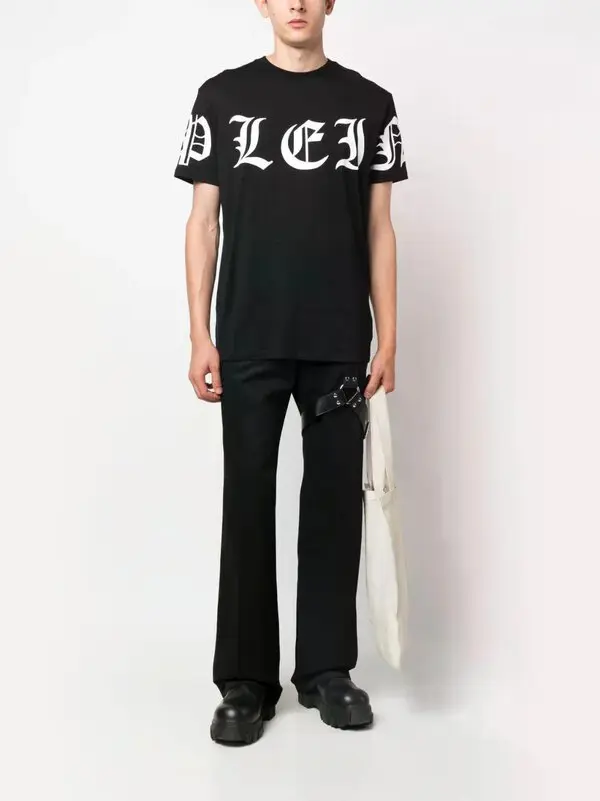 Philipp Plein Ss Gothic Plein Round-neck T-shirt