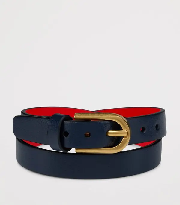 CHRISTIAN LOUBOUTIN Bettina Leather Bracelet - Navy