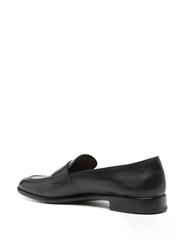 Fratelli Rossetti Almond-toe Leather Loafers