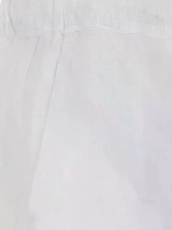 SEMICOUTURE Linen Drawstring Trousers