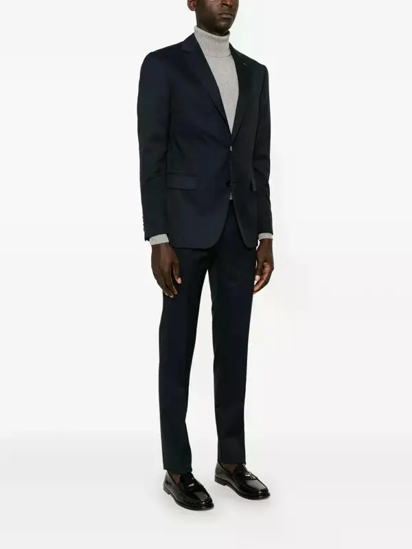Pal Zileri Brooch Detail Suit