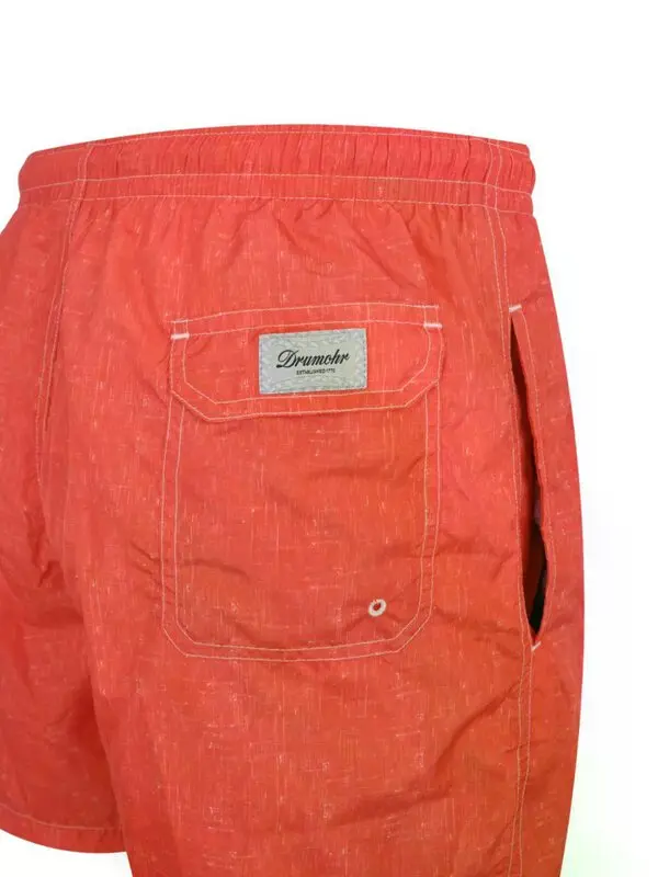 DRUMOHR Slub-texture Drawstring Shorts