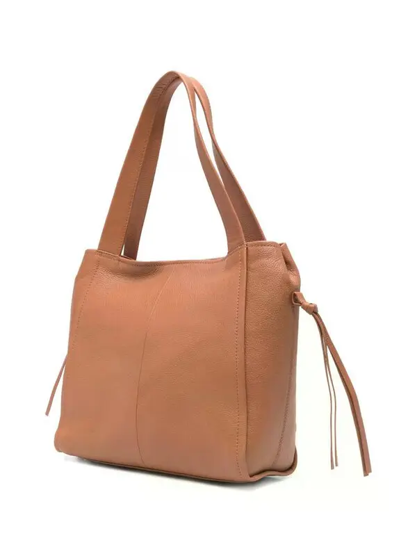 CROMIA Grained Leather Shoulder Bag