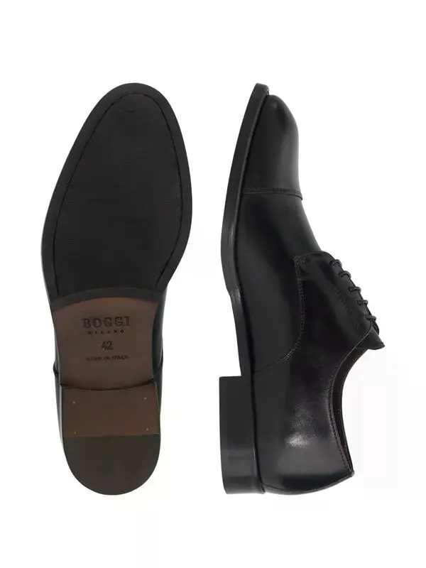 Boggi Milano Leather Derby Shoes