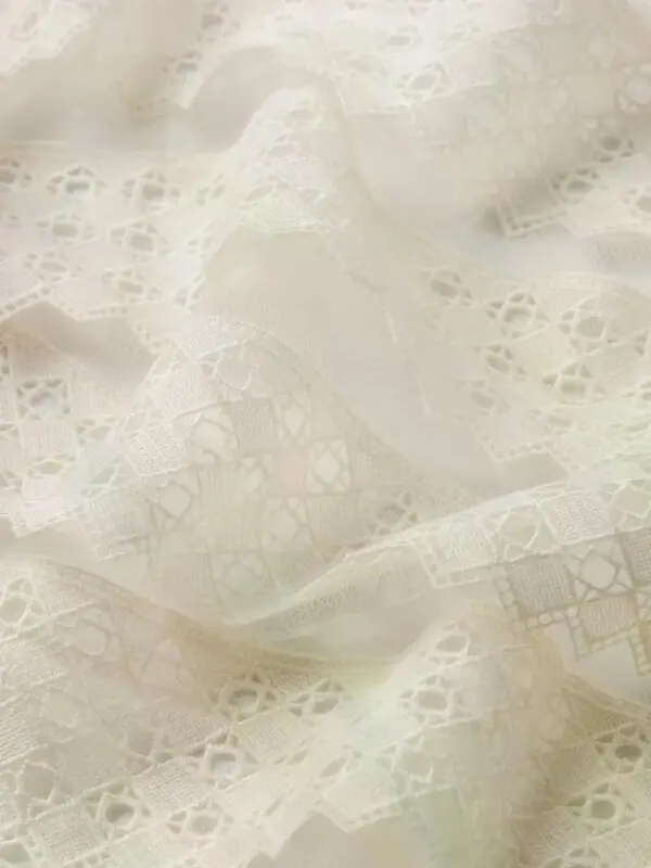 FRAME Lattice Crochet Shirt - Neutrals