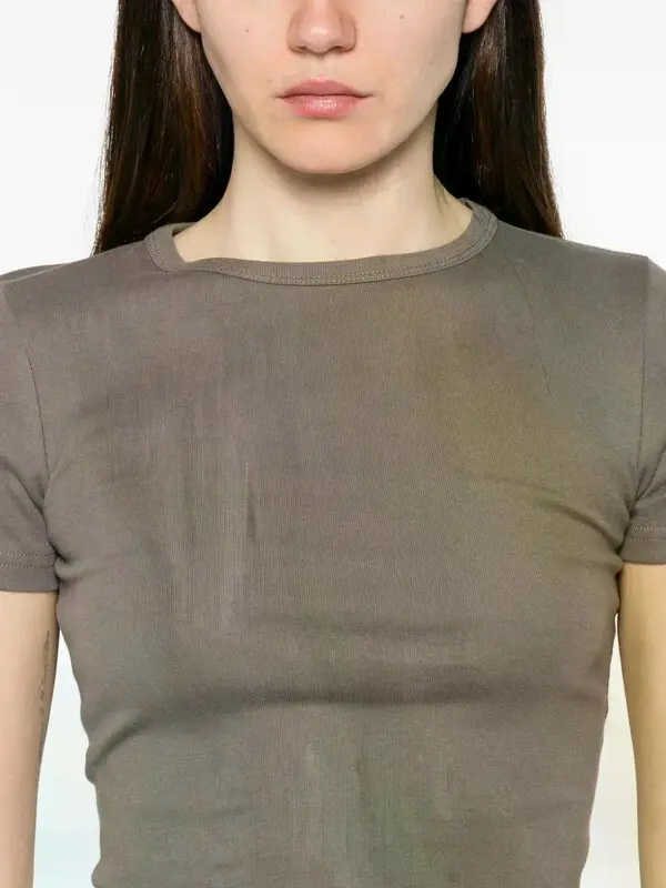 Matteau Slim Fit Ribbed Crew Neck T-shirt