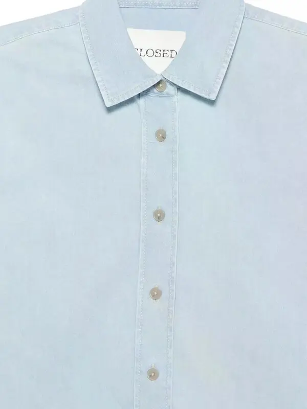 Closed Long Sleeve Button-down Shirt