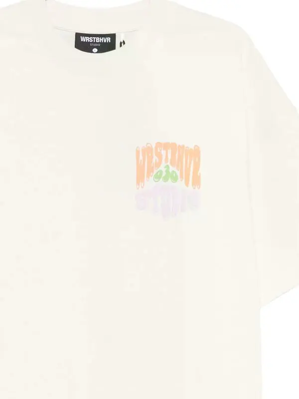 WRSTBHVR Flynn Graphic Cotton T-shirt